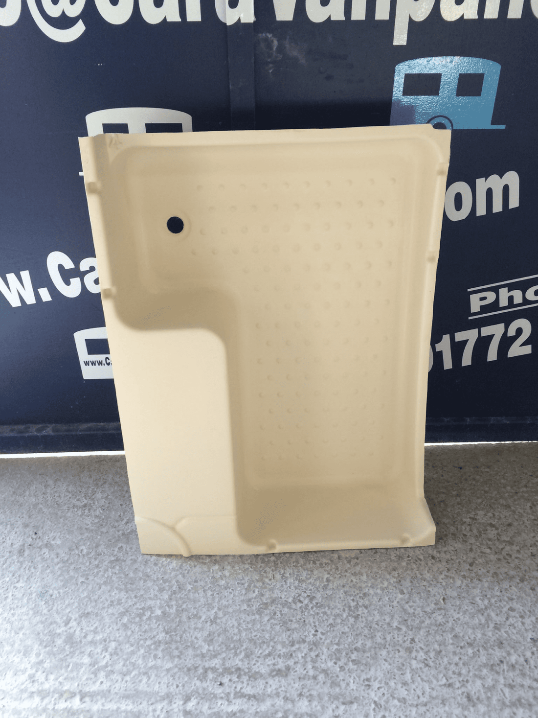 Bailey caravan shower tray 004 – Caravan Panels
