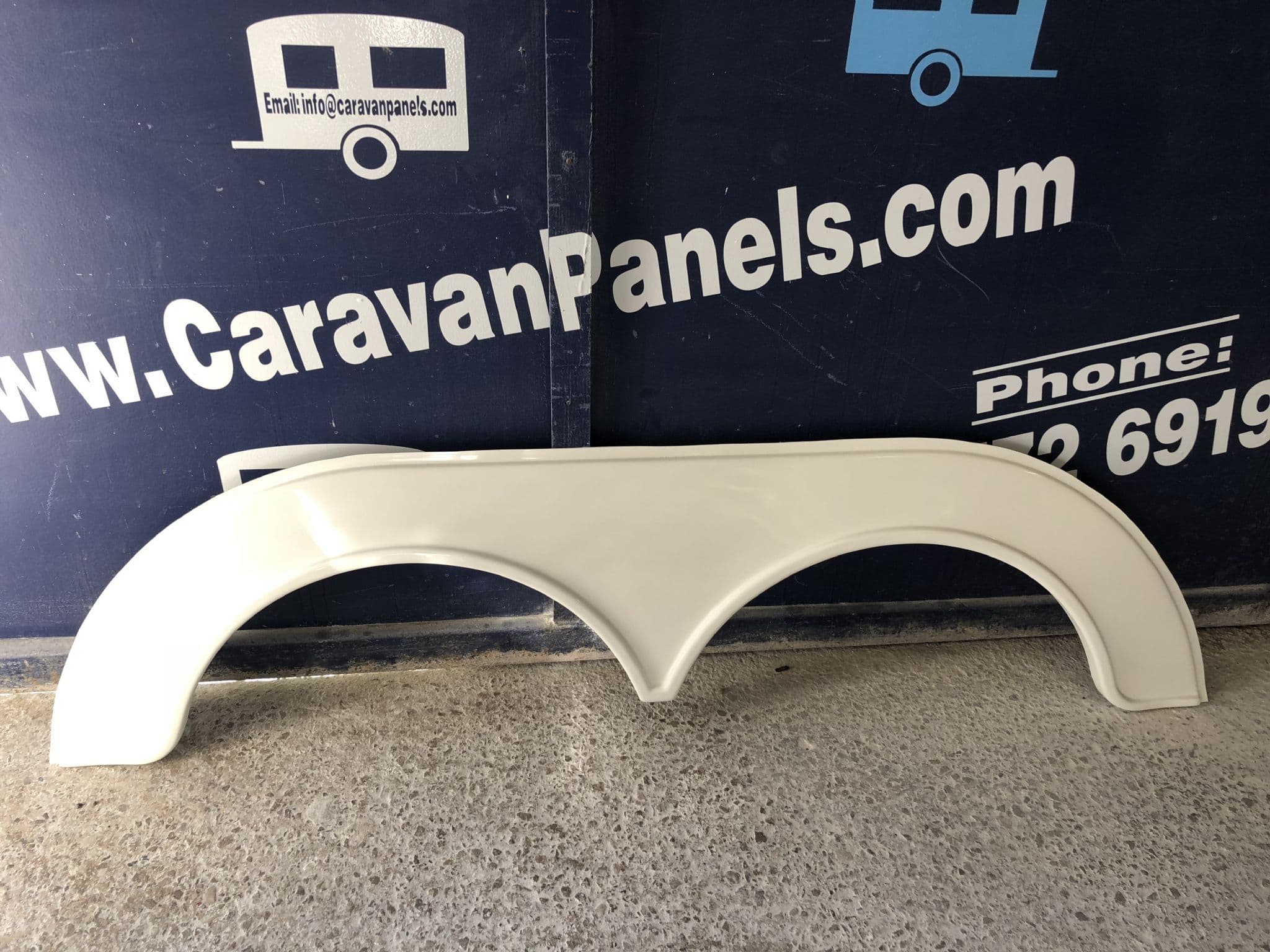 Coachman twin wheel spat 002 – Caravan Panels