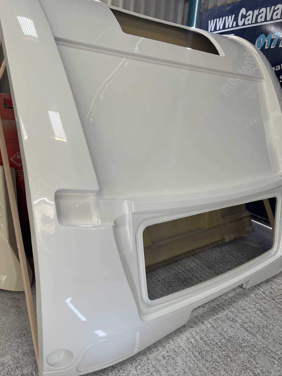 Compass Caravan Front Panel 005 | Premium Fibreglass Replacement | UK ...