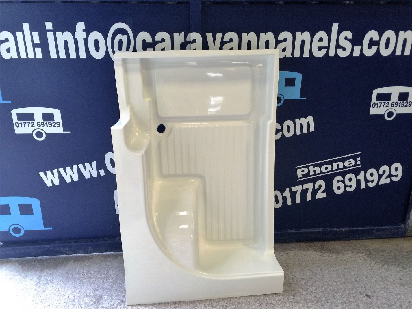 Sterling caravan shower tray 004 – Caravan Panels