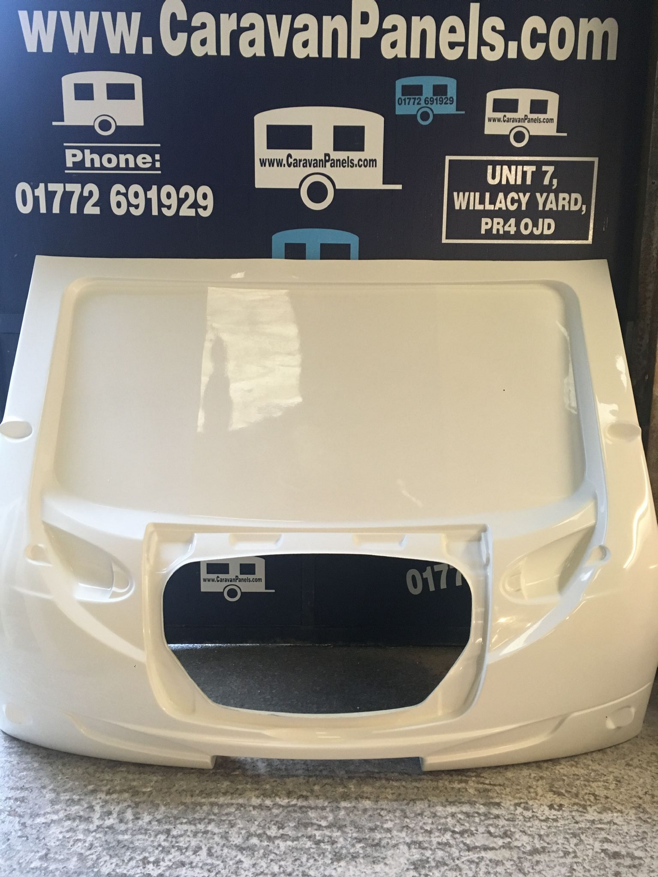 Swift Caravan Front Panel 002 | Premium Fibreglass Replacement Part ...